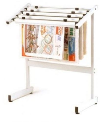 Newspaper steel display rack is cheap way to organize your newspaper in ...
