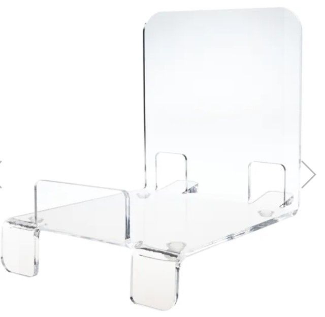 acrylic book face out display holder - Library Supplies Singapore